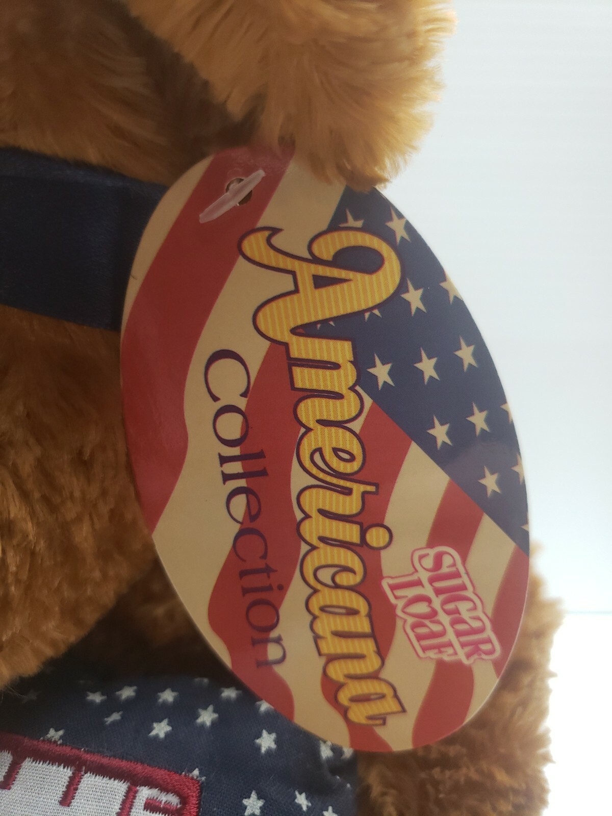 Plush Bear Sugar Loaf Americana Collection | eBay