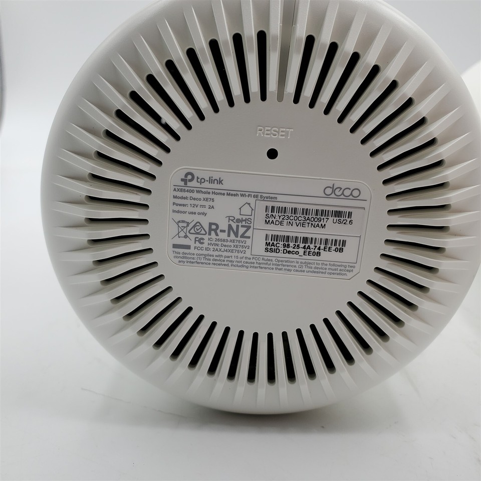 TP-Link Deco AXE5400 Tri-Band WiFi 6E Mesh System(Deco XE75) 2-Pack | eBay