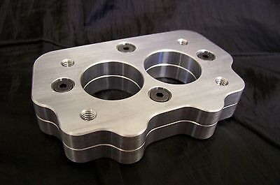 Fits Tri Power Big Rochester Intake Riser Adapter Plate to Small 2G ...
