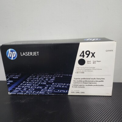 HP Q5949X 49X Black Toner Cartridge - High Yield 829160319568| eBay