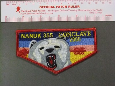 Boy Scout OA 355 Nanuk flap 1295PP | eBay
