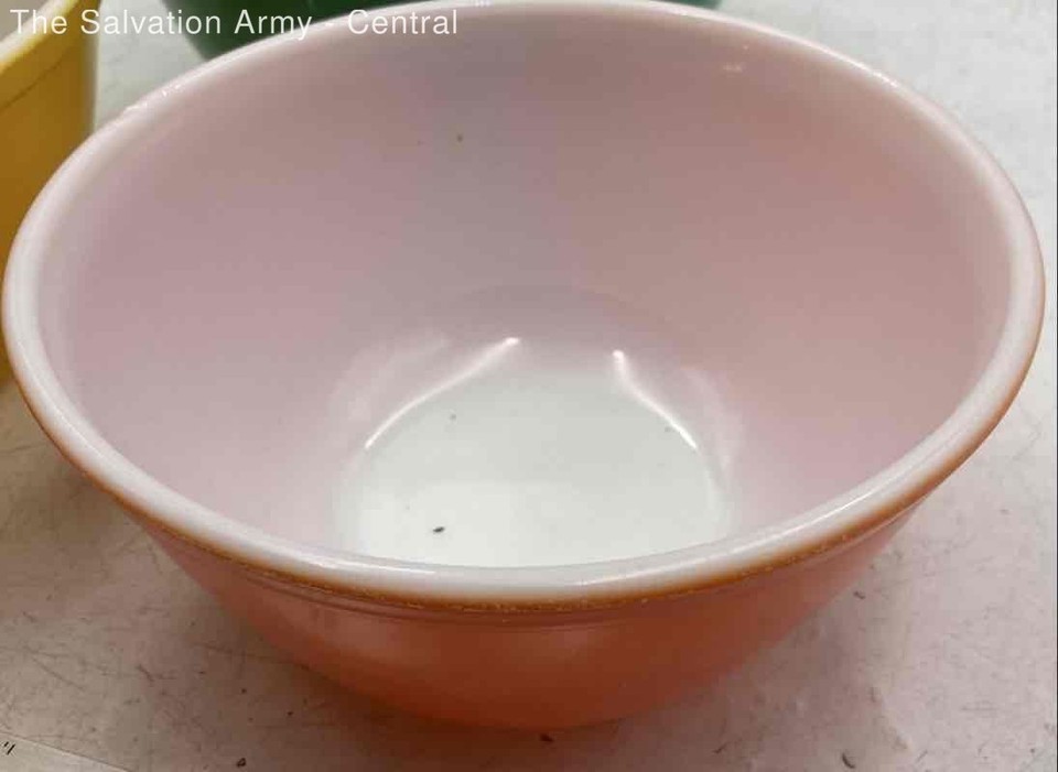 Pyrex Blue Red Yellow Round Shape Kitchenware Mixing Serving Bowls Lot ...