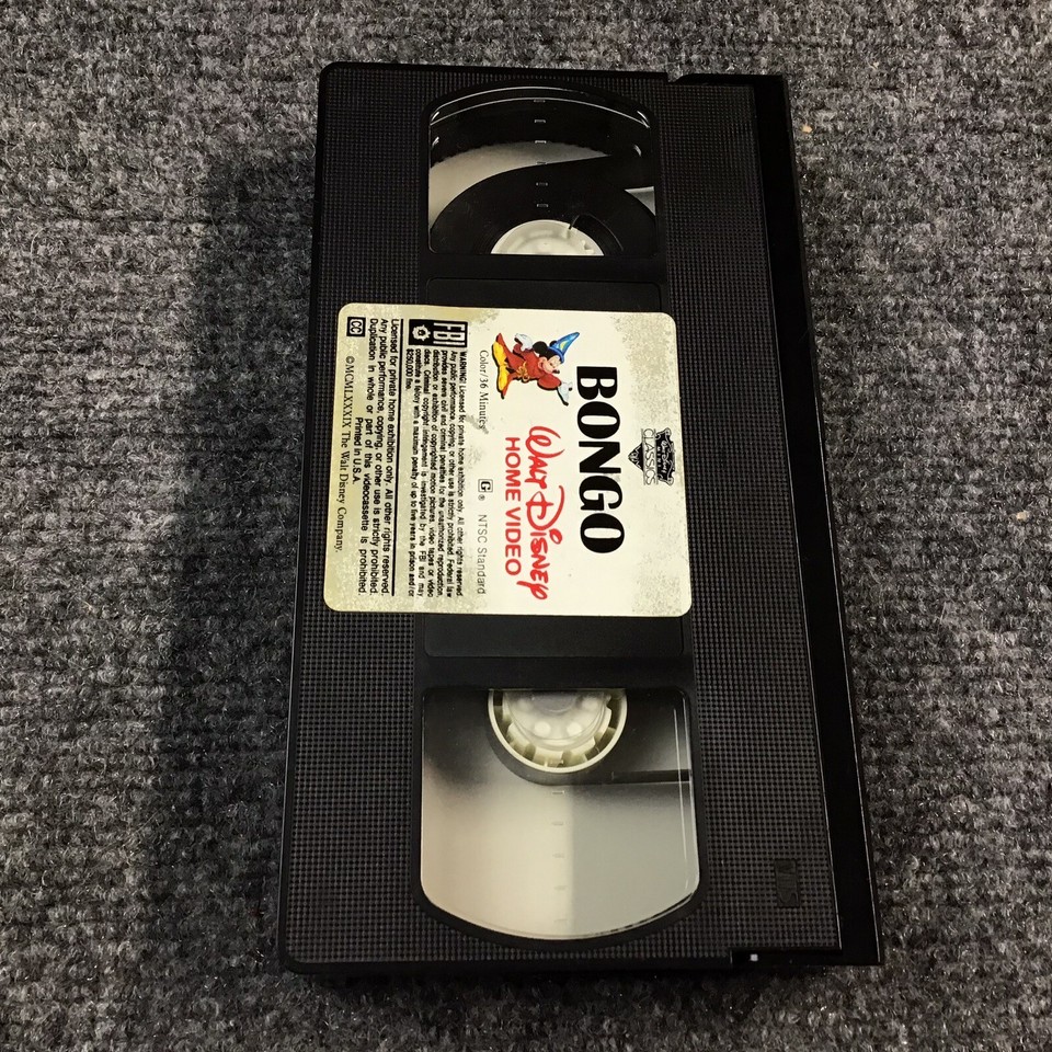 Walt Disney Mini Classics - Bongo (VHS, 1991) 12257749038 | eBay