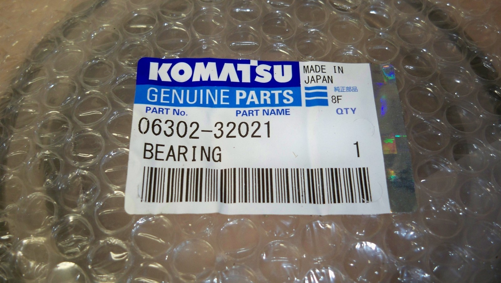 *NEW* Genuine Komatsu 06302-32021 Bearing | eBay