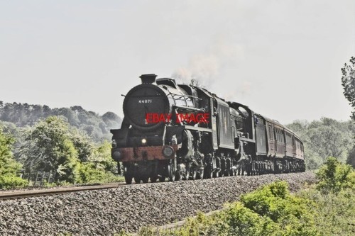 PHOTO LMS LOCO 44871 AND ST LOCO 30777 AT CRANNELS CROSSING 22ND MAY ...