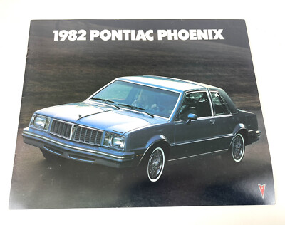 1982 Pontiac Phoenix Original Canada Car Sales Brochure Folder | eBay
