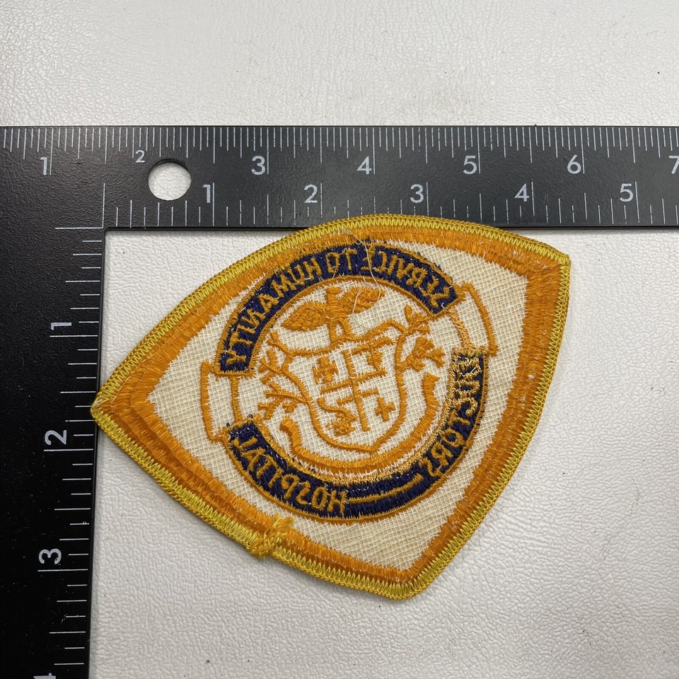 SERVICE TO HUMANITY DOCTOR’S HOSPITAL Patch O29M | eBay