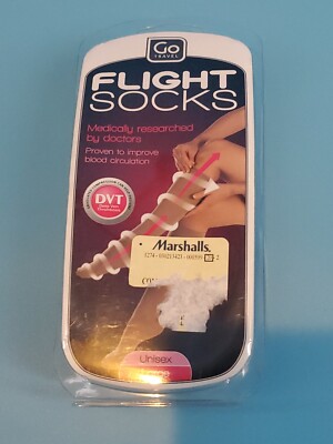 Go Travel Brown Compression Socks Size L | eBay