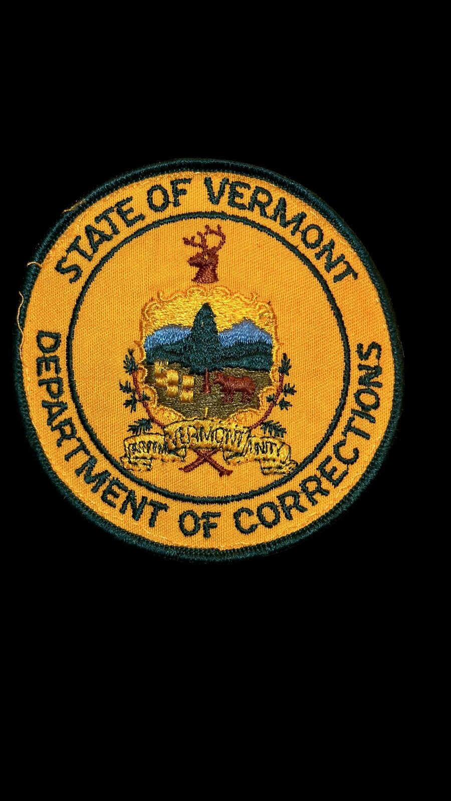 State Of Vermont Department Of Corrections Patch | eBay