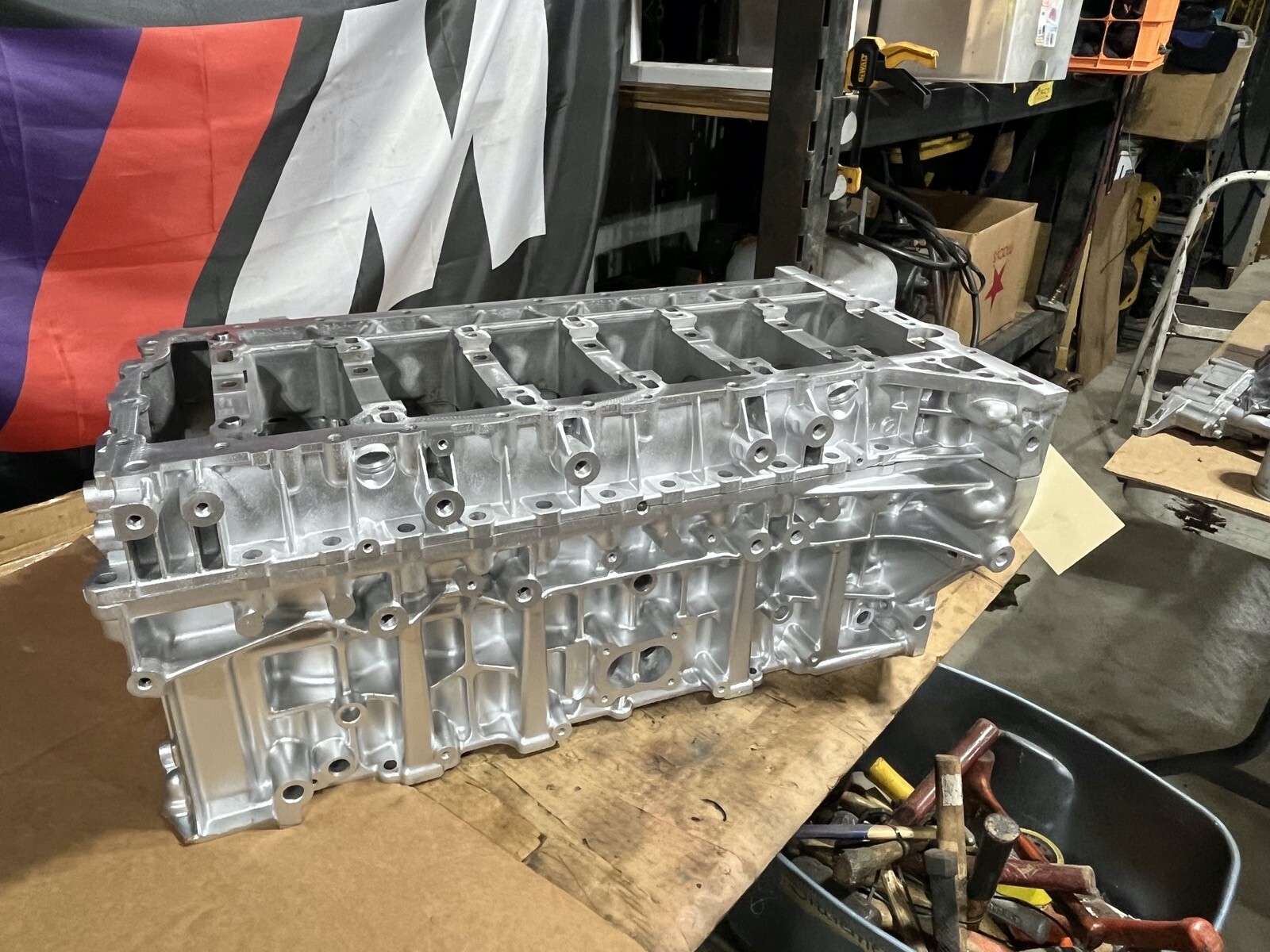 BMW N54 ENGINE BLOCK WITH BEDPLATE RECONDITIONED 11110443605- R5S6 | eBay