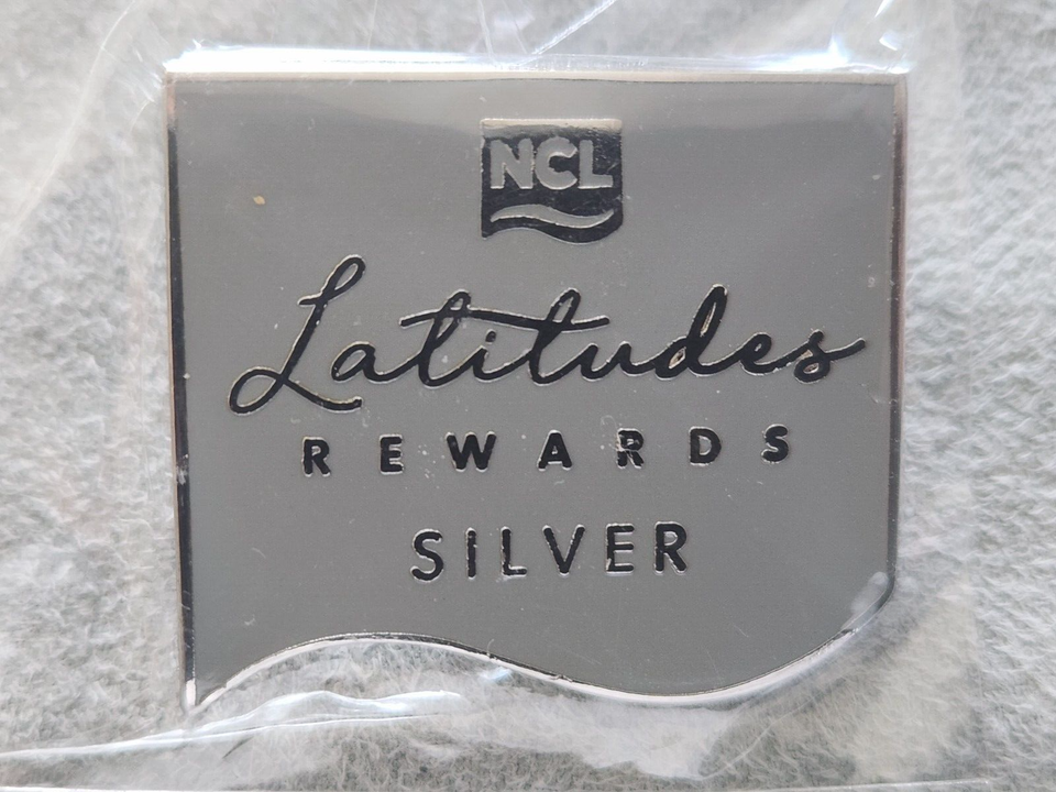 NCL Latitudes Rewards Gold Silver Bronze Pin Norwegian Cruise Line NEW ...