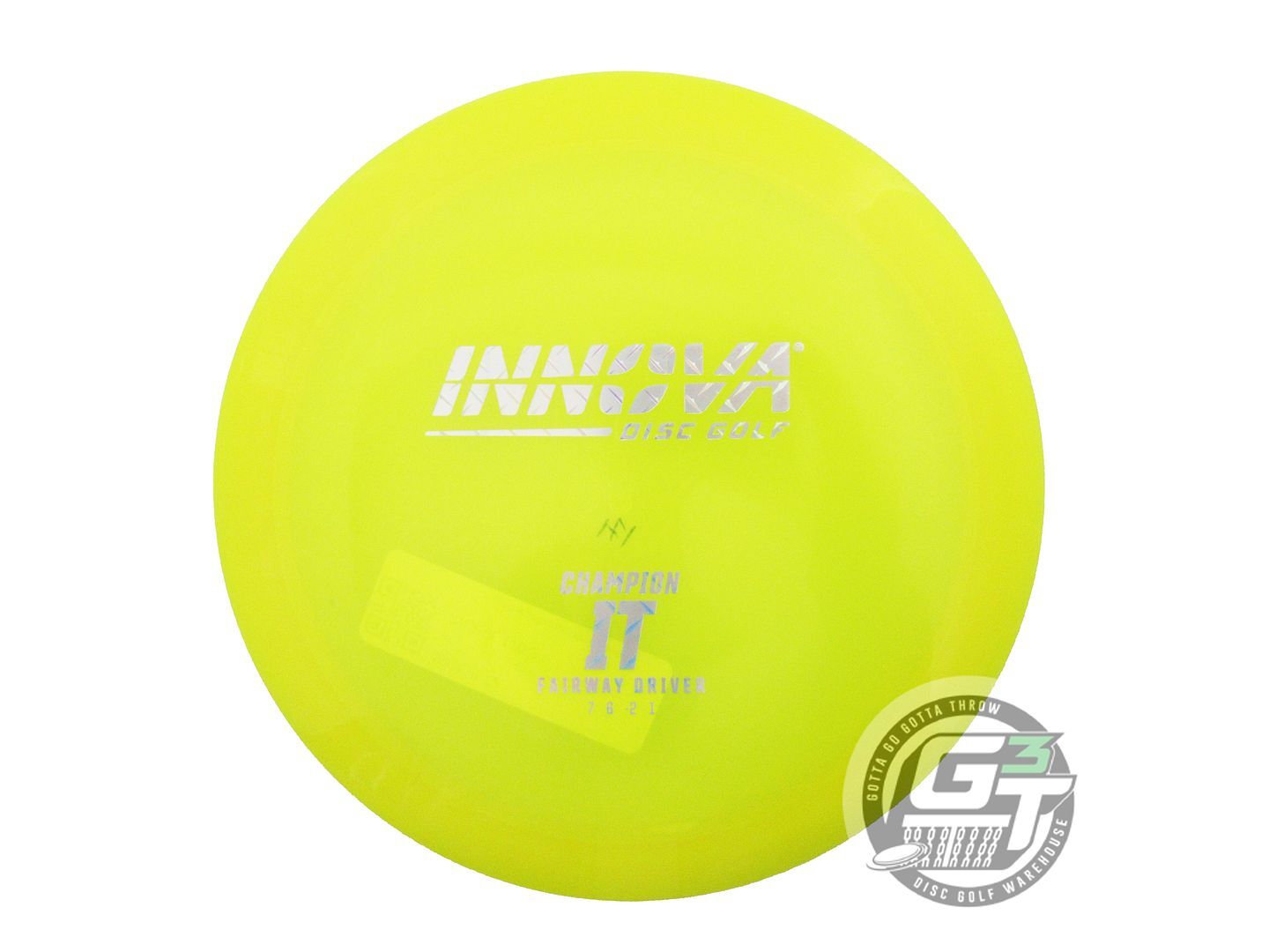NEW Innova Champion IT 171g Yellow Diamond Plate Foil Fairway Driver ...