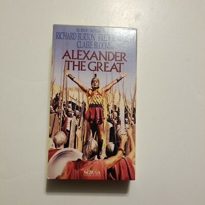 Alexander the Great (VHS 1955) Richard Burton, Fredric March ...