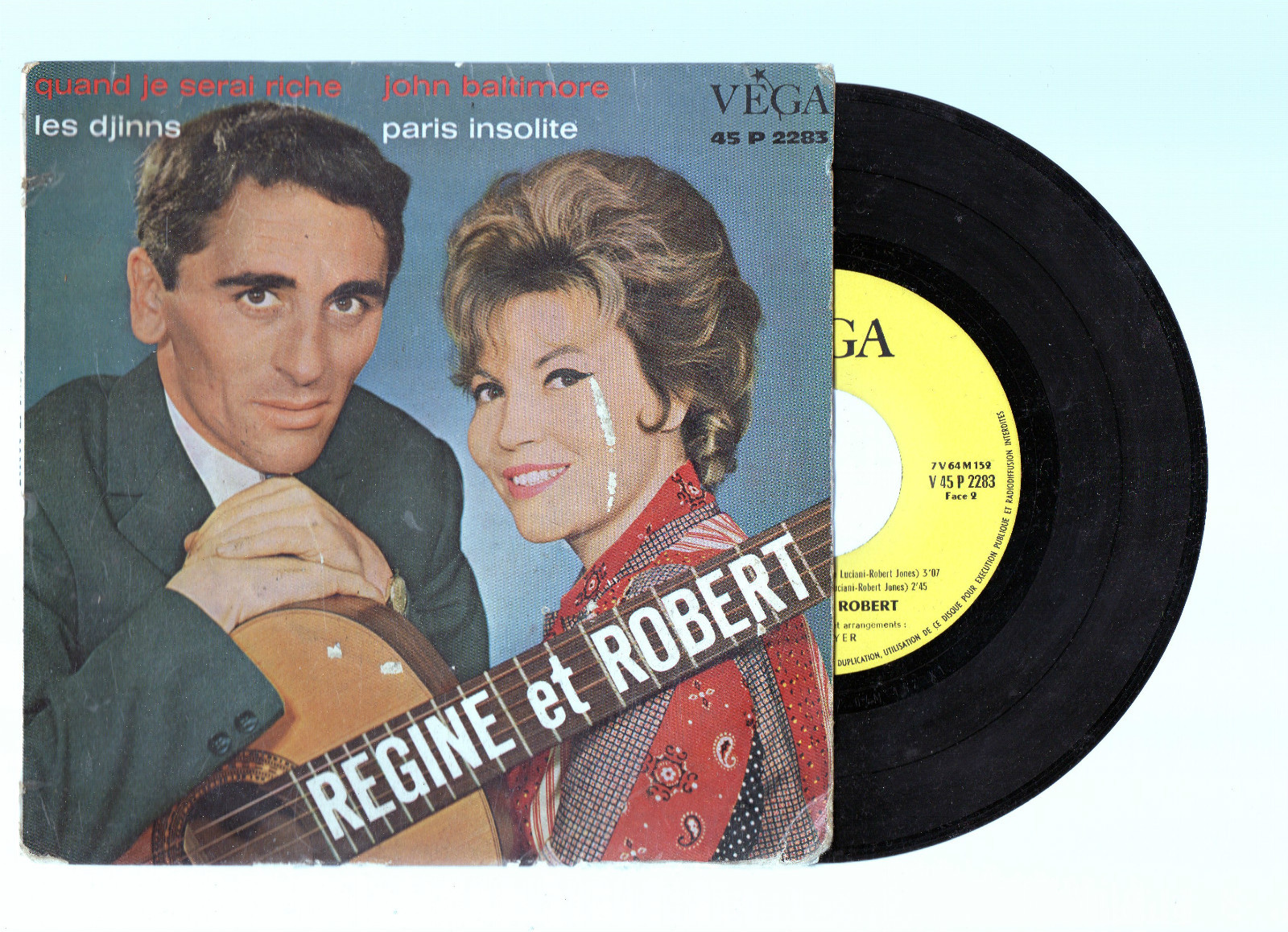 Regine Et Robert French EP 1960s Vega 45 P 2283 | eBay Australia
