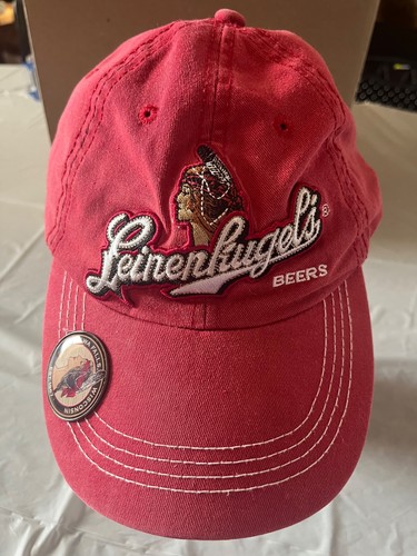 Mens Vintage Leinenkugels Bottle Opencer Baseball Hat Chippewa Falls ...