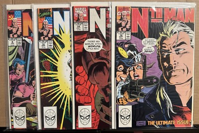 Marvel Nth-Man #8, 10, 14, 16 - Lot of 4 1990 Vintage Comic Books | eBay
