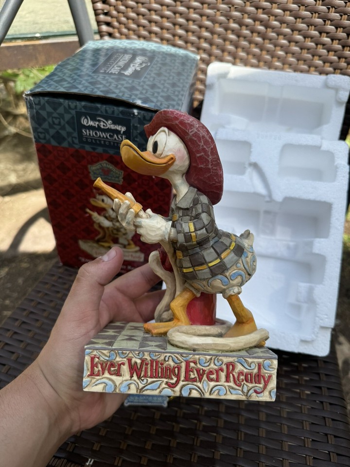 Disney Jim Shore Donald Duck Fireman “Ever Willing Ever Ready” #4006880 ...