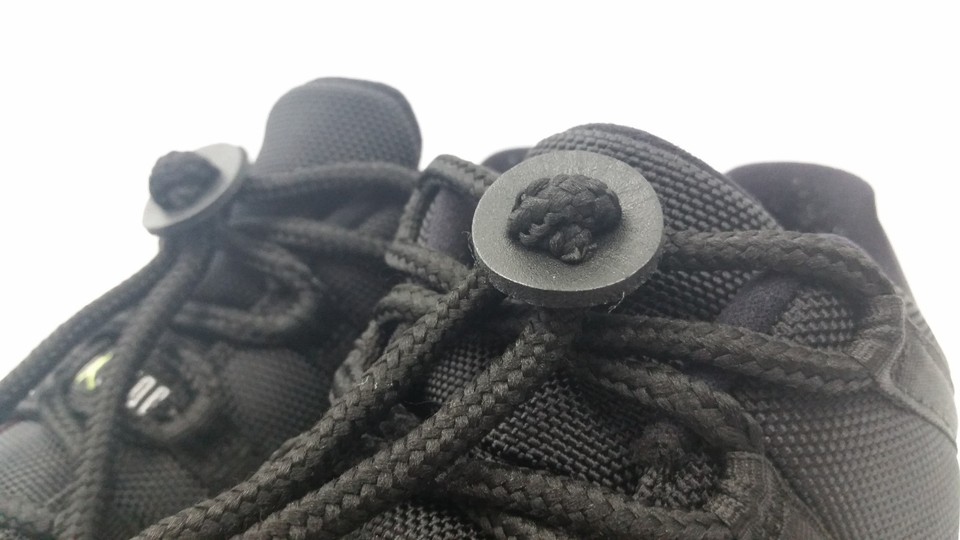 YEEZY INSPIRED GENUINE LEATHER LACELOCK RED BLACK WHITE SHOELACE LOCK ...