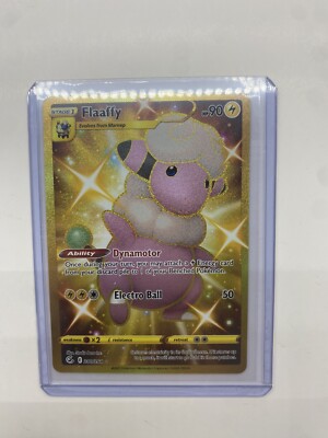 Pokemon TCG - Flaaffy Gold Secret Rare Holo - 280/264 - Fusion Strike ...