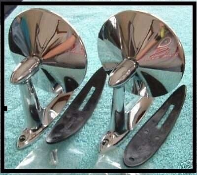 1957 1958 1959 1960 1961 Studebaker Hawk Mirrors Pair Silver Golden Sky ...