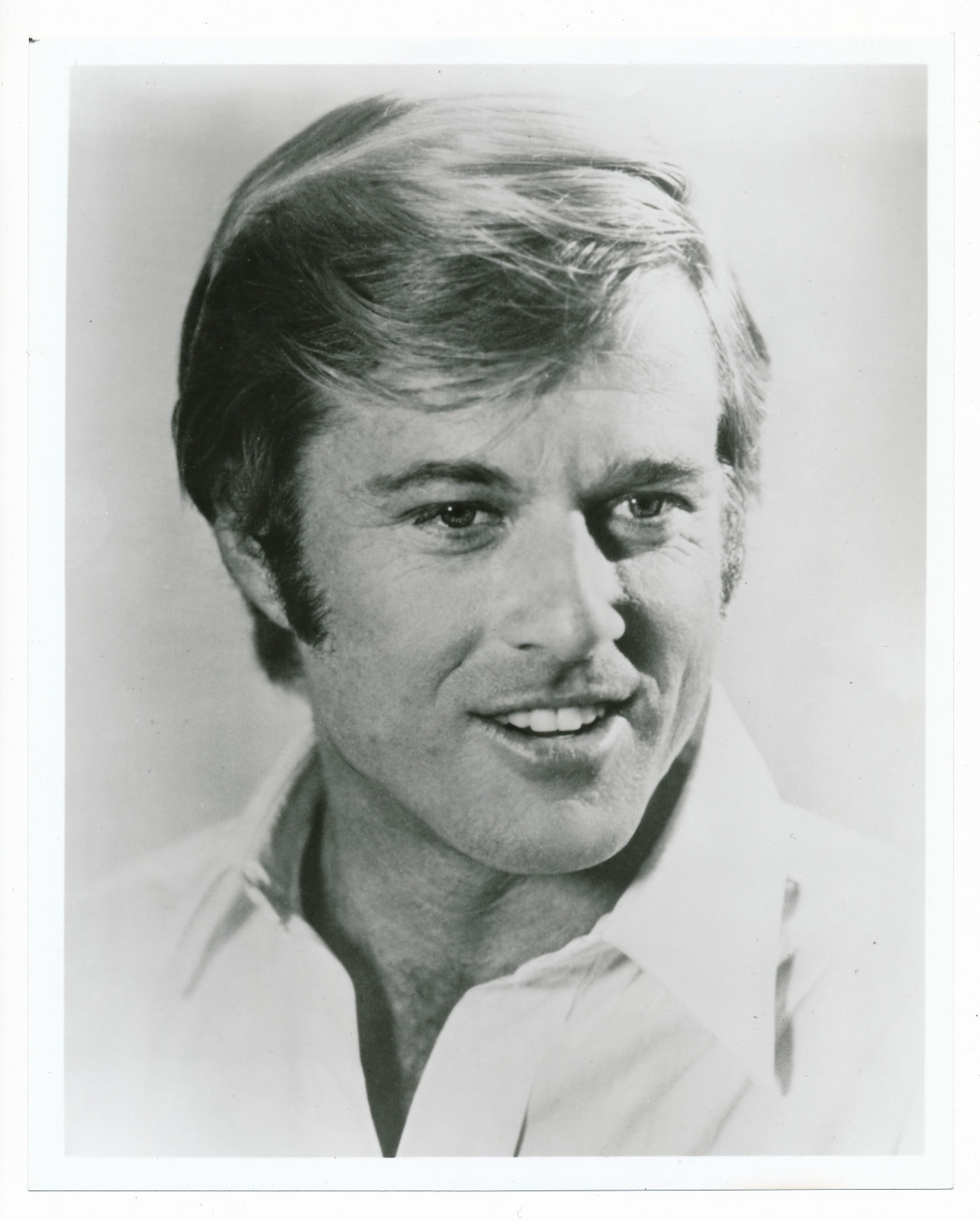 ROBERT REDFORD 8x10 Glossy Promo Photo High Quality Headshot Black ...