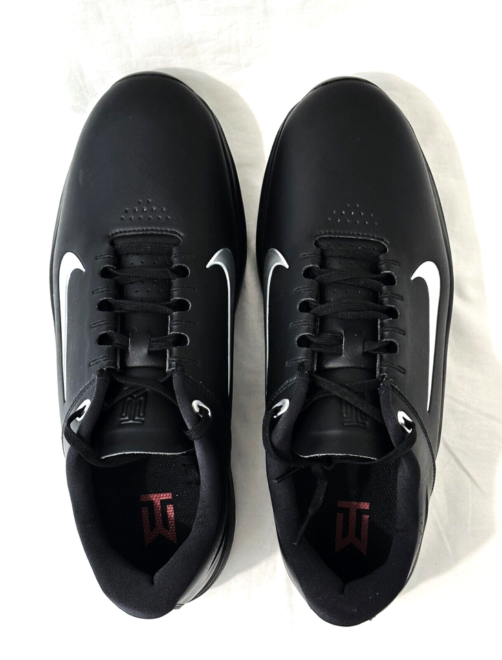 Nike Air Zoom TW20 Tiger Woods Golf Shoes Black Silver Men's Size 12 ...