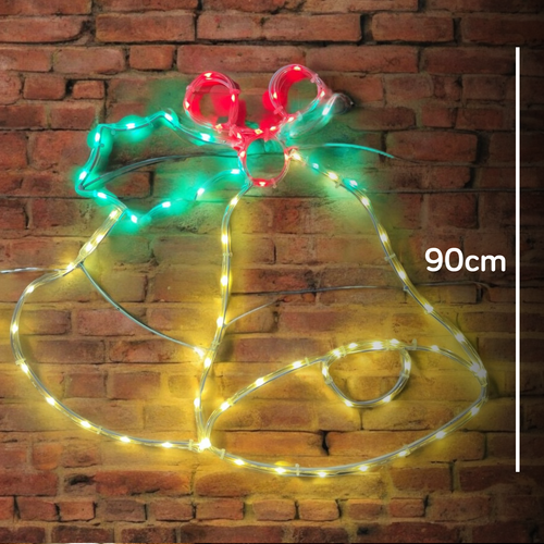 Large, 90CM, LED Christmas String Lights for Outdoor Use - Jingle Bells ...