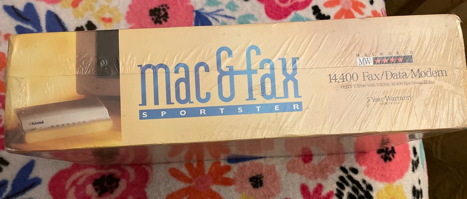 US ROBOTICS MAC&FAX SPORTSTER 14,400 FAX/DATA MODEM *Brand New* | eBay
