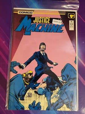 JUSTICE MACHINE #11 VOL. 2 HIGH GRADE COMICO COMIC BOOK CM49-201 | eBay