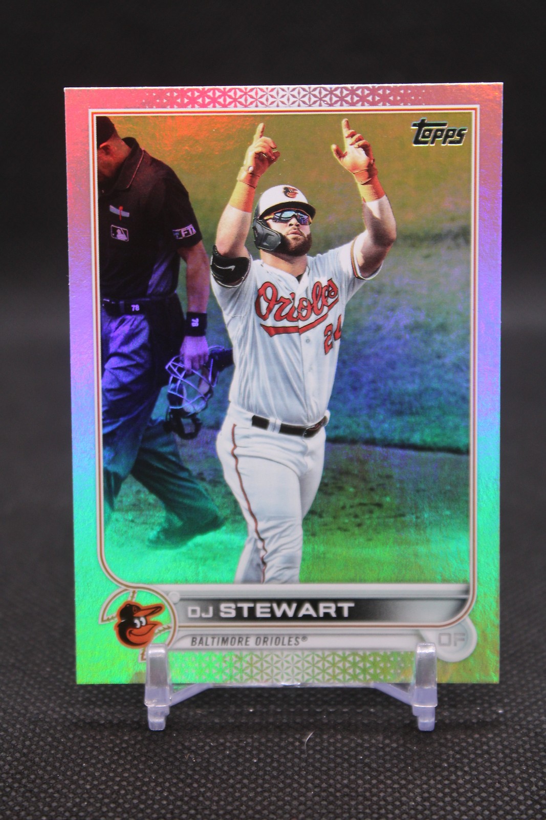 DJ Stewart #366 2022 Topps Rainbow Foil Baltimore Orioles | eBay
