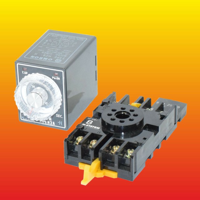 Omron H2a-h H2AH Timer W/ Socket for sale online | eBay