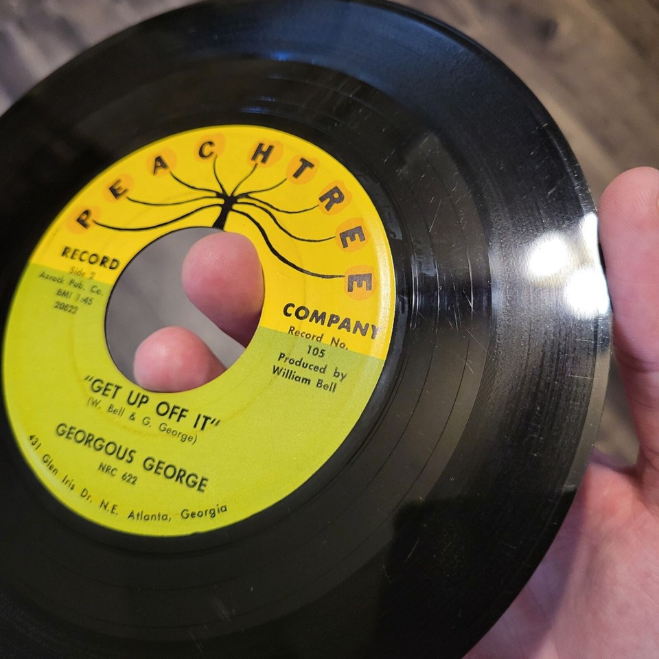 Gorgeous Georgous George - It's Not A Hurting Thing 45 RPM Single RARE ...