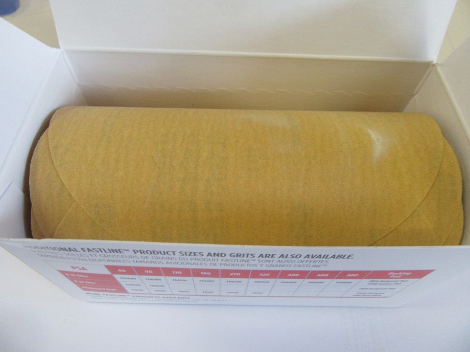 Fastline by Sherwin Williams Commercial 6" PSA Sanding Discs 180 Grit ...