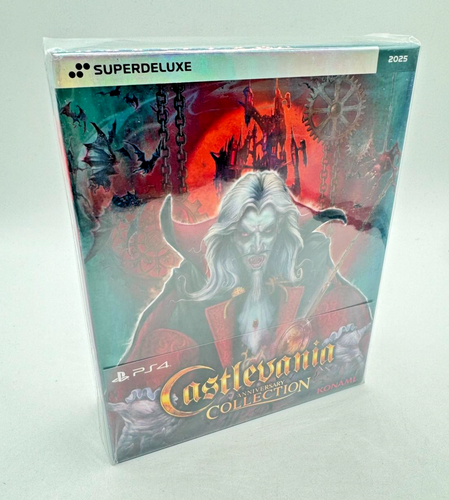CASTLEVANIA ANNIVERSARY COLLECTION DELUXE EDITION SONY PS4 NEW limited ...