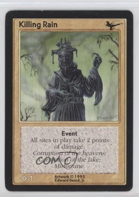 1995 Shadowfist Collectible Card Game Limited Killing Rain 0e3 | eBay