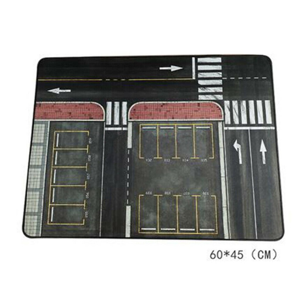 1:64 Parking Lot Mouse Pad Mat Model Car Vehicle Scene Display Large ...