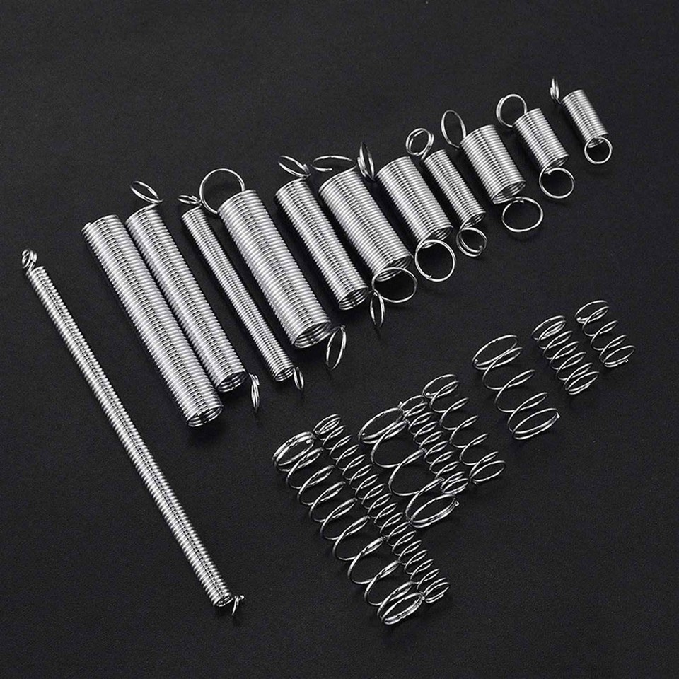 200PCS Spring Assortment Kit made of zinc spring steel Compression ...