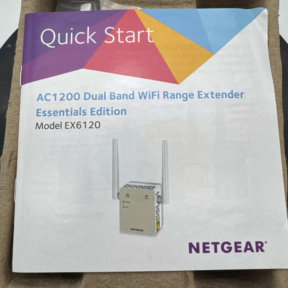 NETGEAR | AC1200 EX6120-100NAS | Wi-Fi Range Extender 606449110494| eBay