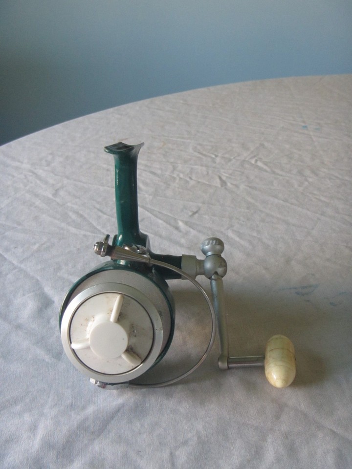 vintage green Penn 712 spin fisher Spinning fishing Reel | eBay