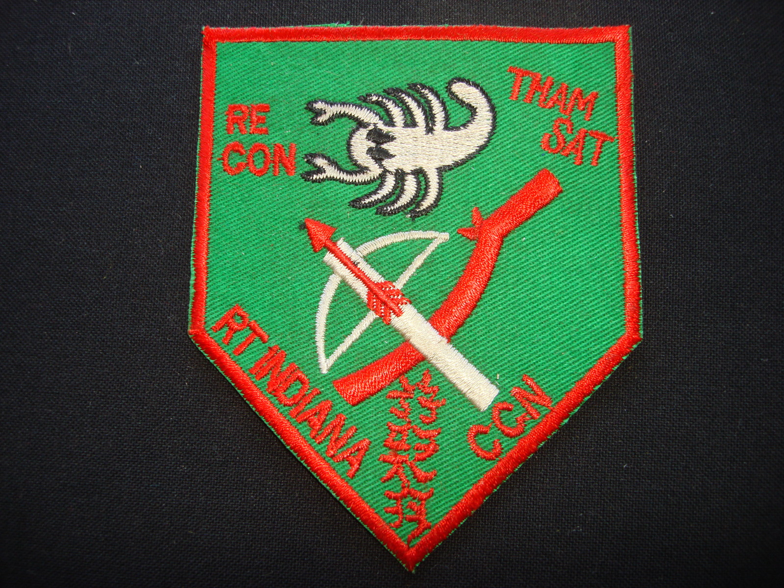 Vietnam War Patch RT INDIANA CCN "THAM SAT" 5th SFGrp MACV-SOG Team | eBay