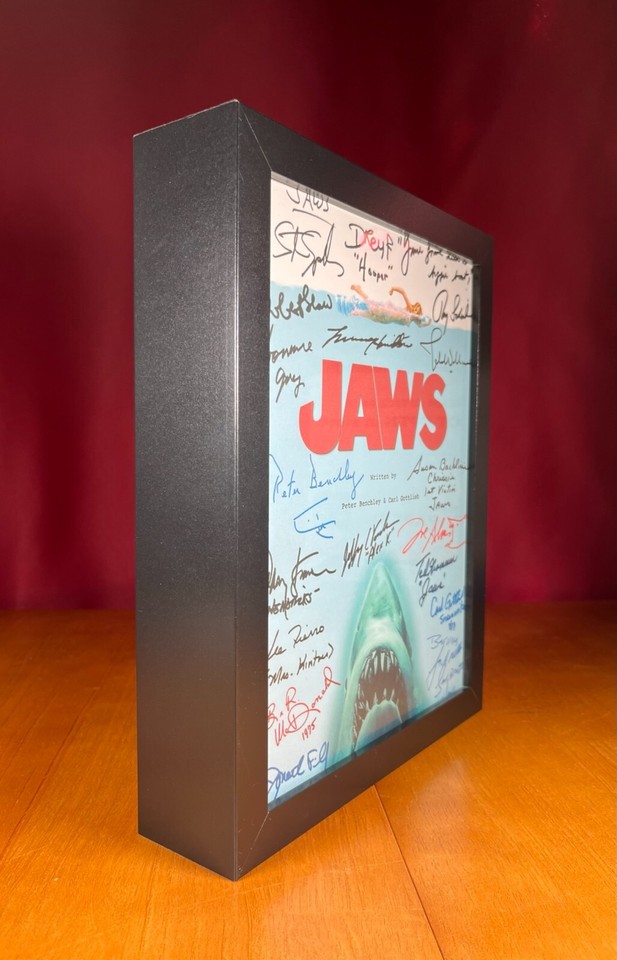 Jaws Script Signed- Autograph Reprints- Full Script- 126 Pages Long | eBay