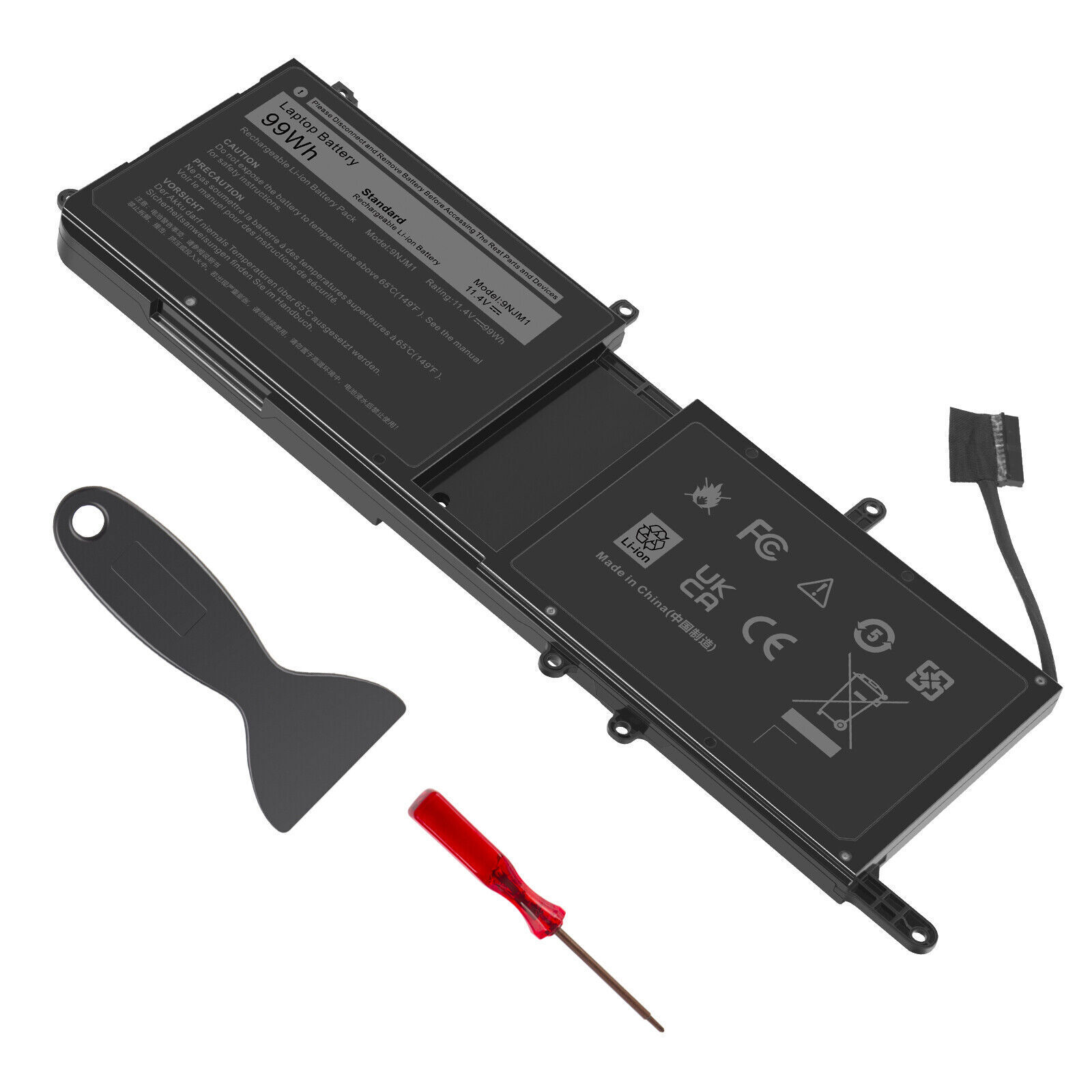 9NJM1 Battery for Dell Alienware 15 R3 R4 17 R4 R5 Series P31E P69F ...