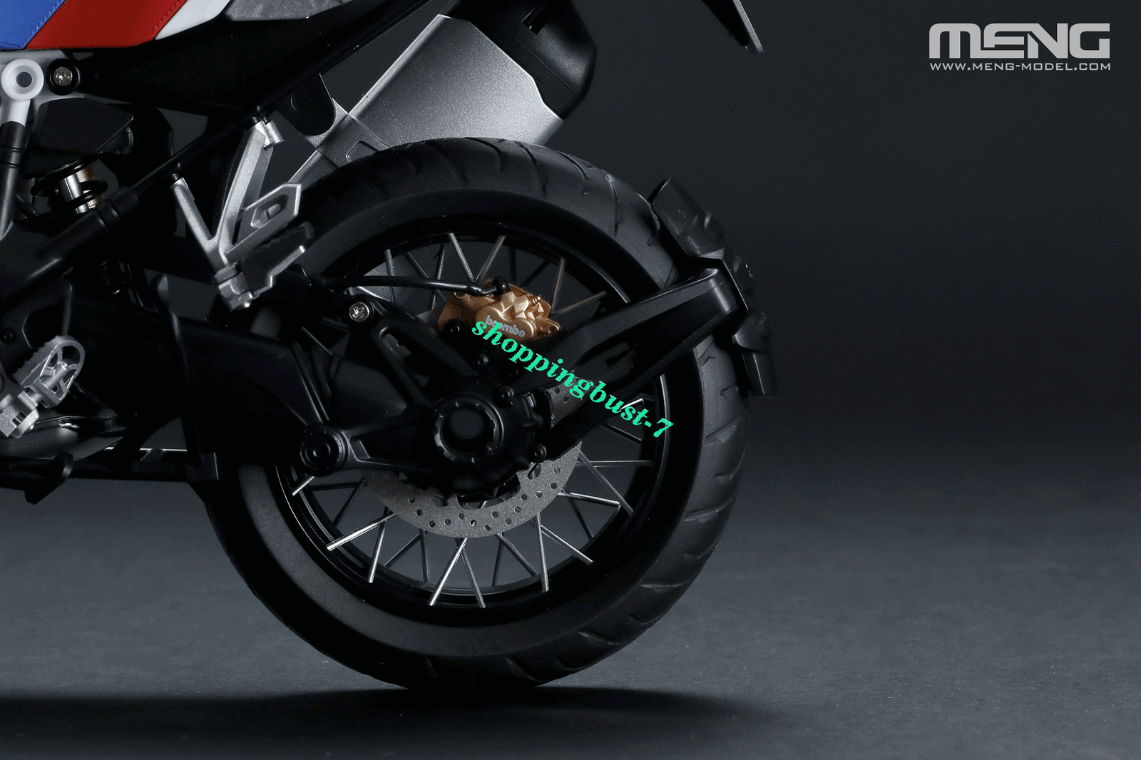 MENG MT-005S 1/9 Motorcycle Series R 1250 GS ADVENTURE Pre-Colored ...