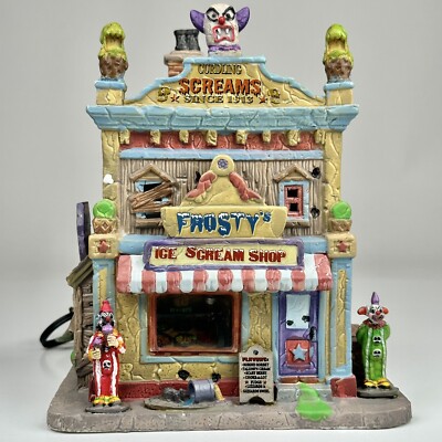 LEMAX SPOOKY TOWN Frosty’s Ice Scream Shop # 25370 No Box 2012 | eBay