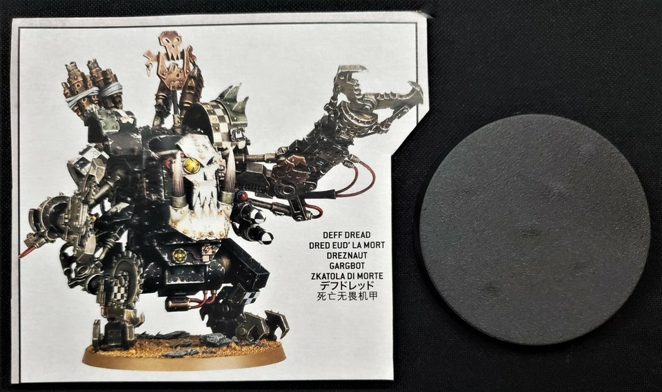 40K Orks Deff Dread NO BOX Ork Combat Patrol Warhammer Dreadnought | eBay