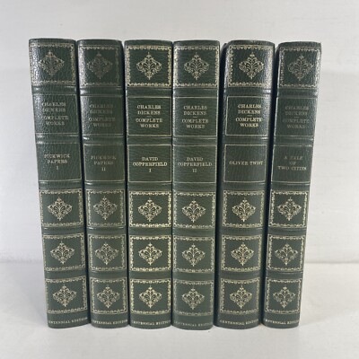 Lot Of 6 Charles Dickens Complete Works Centennial Edition | eBay