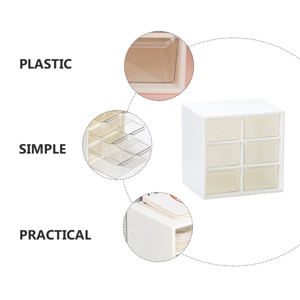 Desktop Drawer Organizer Desktop Drawer Box Multi Drawer Organizer | eBay