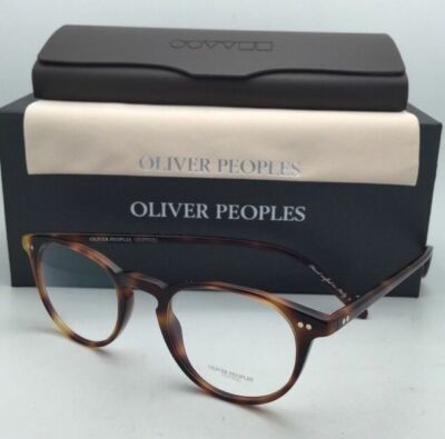 New OLIVER PEOPLES Eyeglasses RILEY R DM OV 5004 1007 47-20 Dark ...