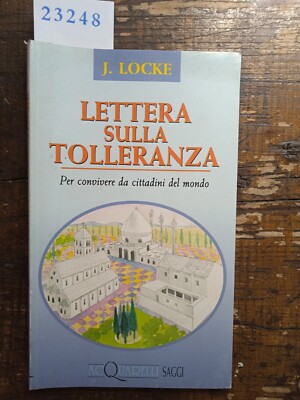 Lettere sulla tolleranza - J. Locke | eBay