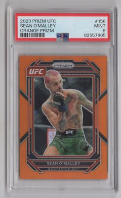 2023 Prizm UFC Orange Prizm PSA 9 Sean O'Malley 64/99 #156 | eBay